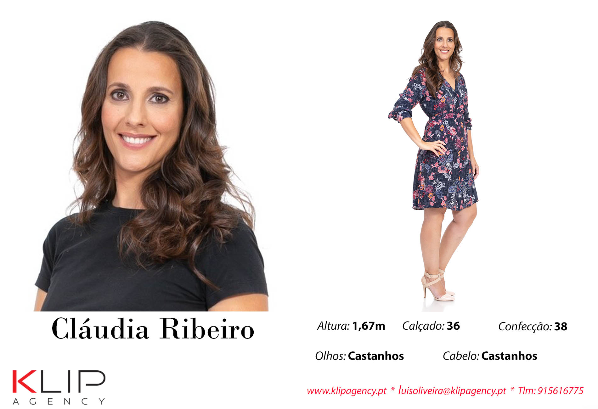 Cláudia Ribeiro - Klip Agency