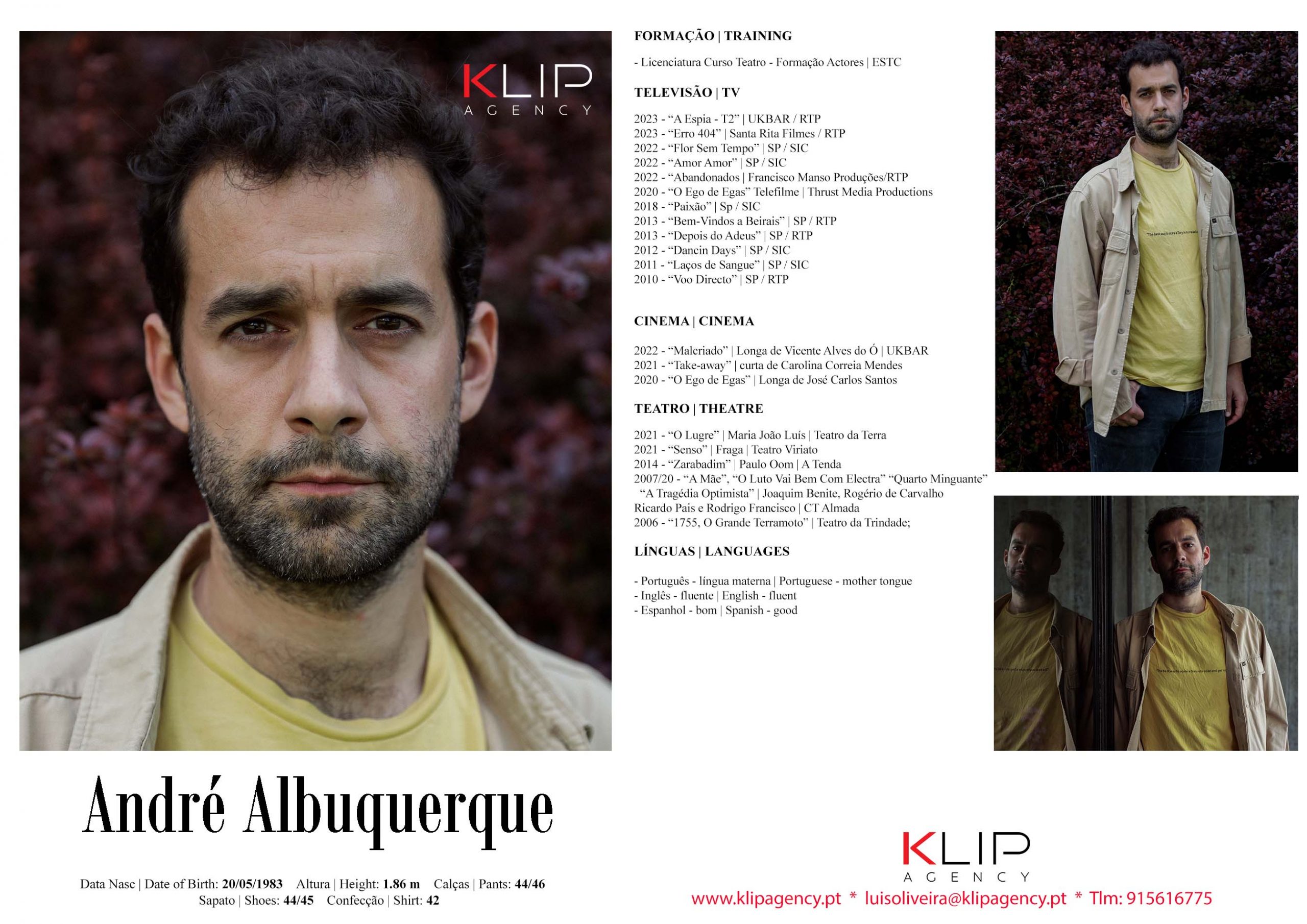 André Albuquerque - Klip Agency