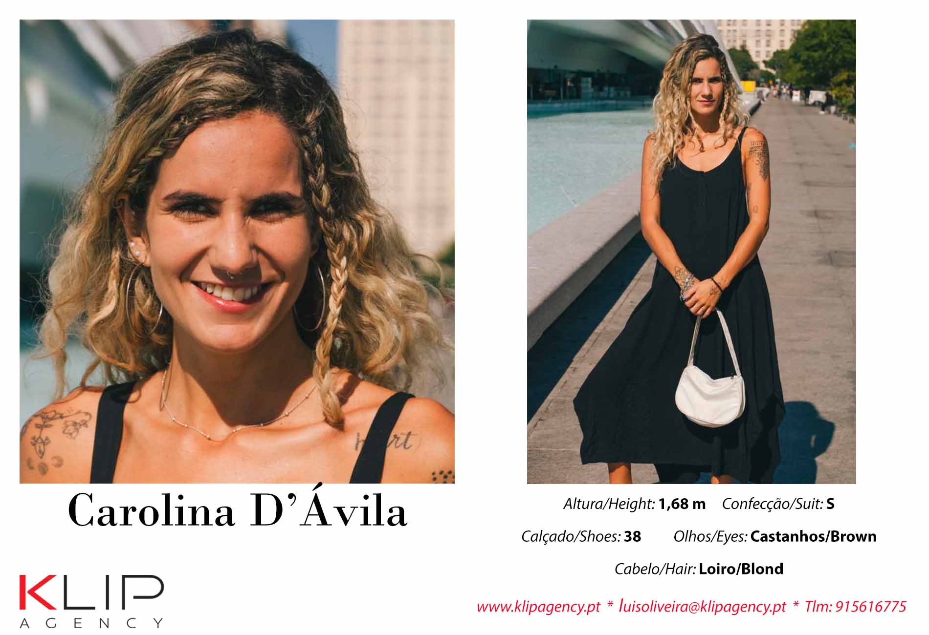 Carolina D'Ávila - Klip Agency