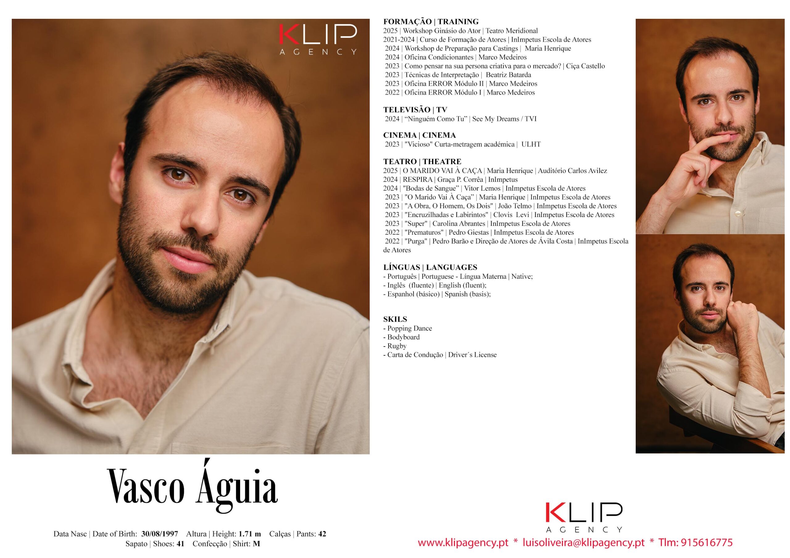 Vasco Águia - Klip Agency